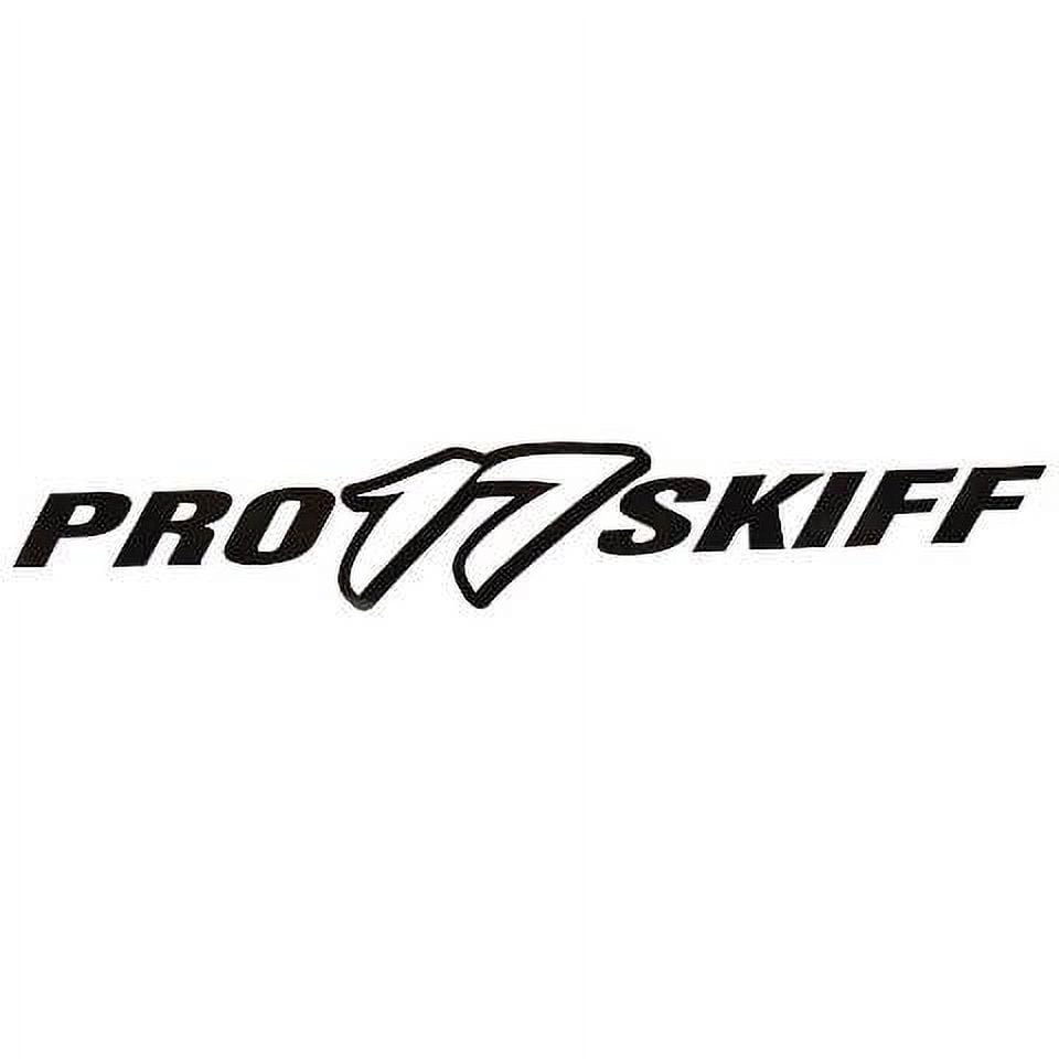 Mako Boat Model Decal 166120 | Pro Skiff 17 Black 21 5/8 x 3 3/8 Inch ...