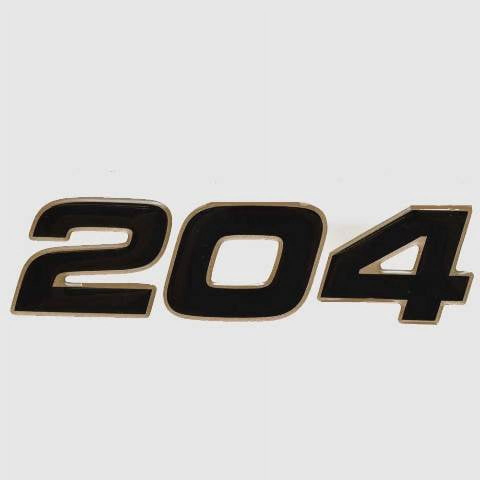 Mako Boat Raised Decal 138303 | 204 Black Sticker - Walmart.com