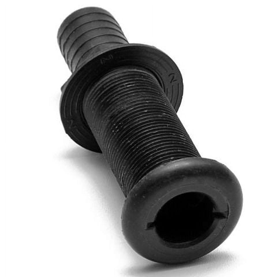 Mako Boat Thru Hull Connector Fitting | 1 1/8 Inch Plastic - Walmart.com