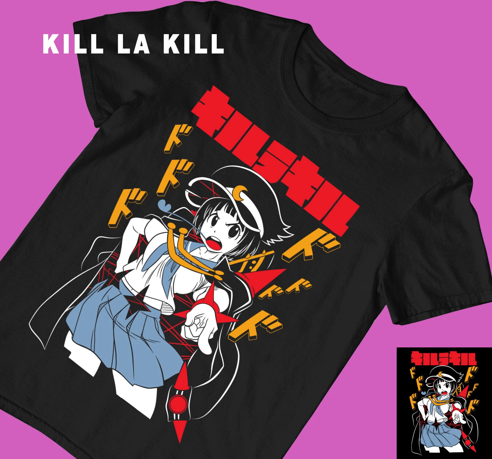 Mako Mankanshoku Kill la Kill New T-Shirt,anime,Ryuko Matoi,Harajuku ...