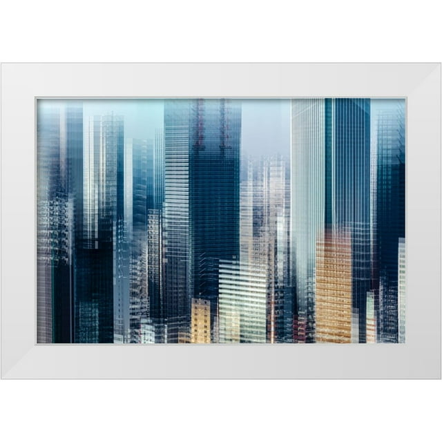 Makoto, Sasaki 18x13 White Modern Wood Framed Museum Art Print Titled ...