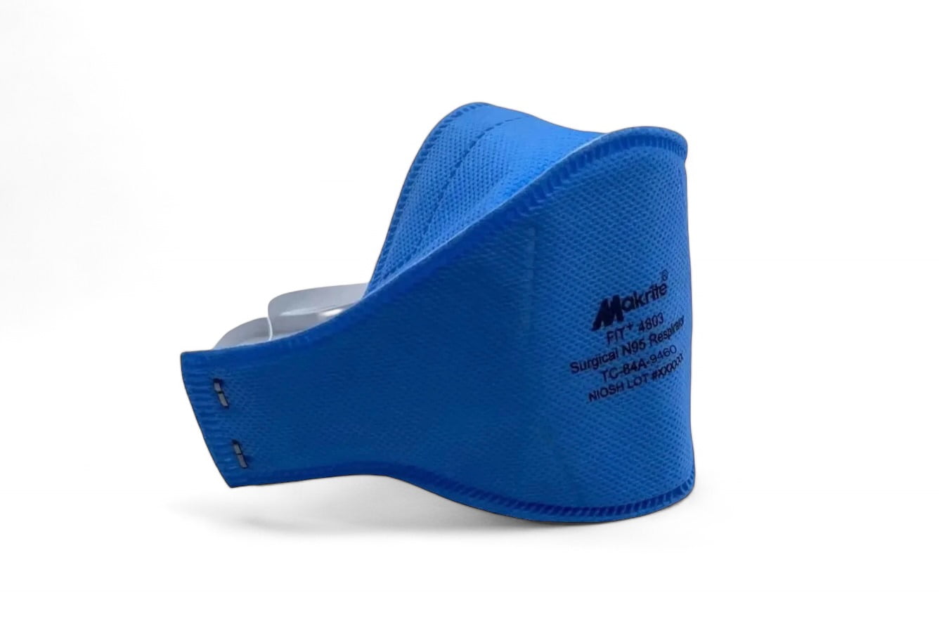 Makrite FIT+ 4803 Surgical N95 Respirator - Walmart.com
