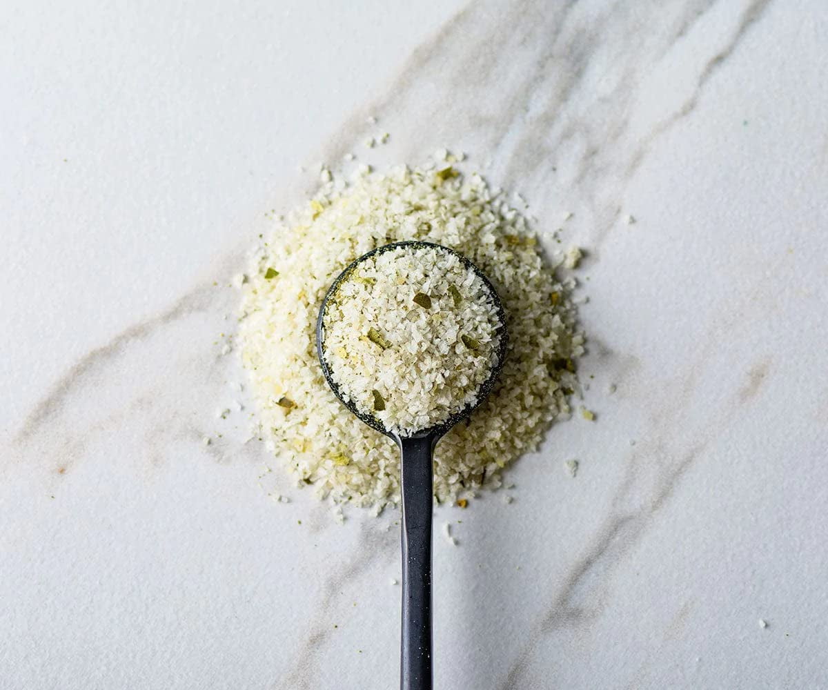 Makrut Lime Sea Salt - Lime-Infused Seasoning Salt with Makrut Lime ...