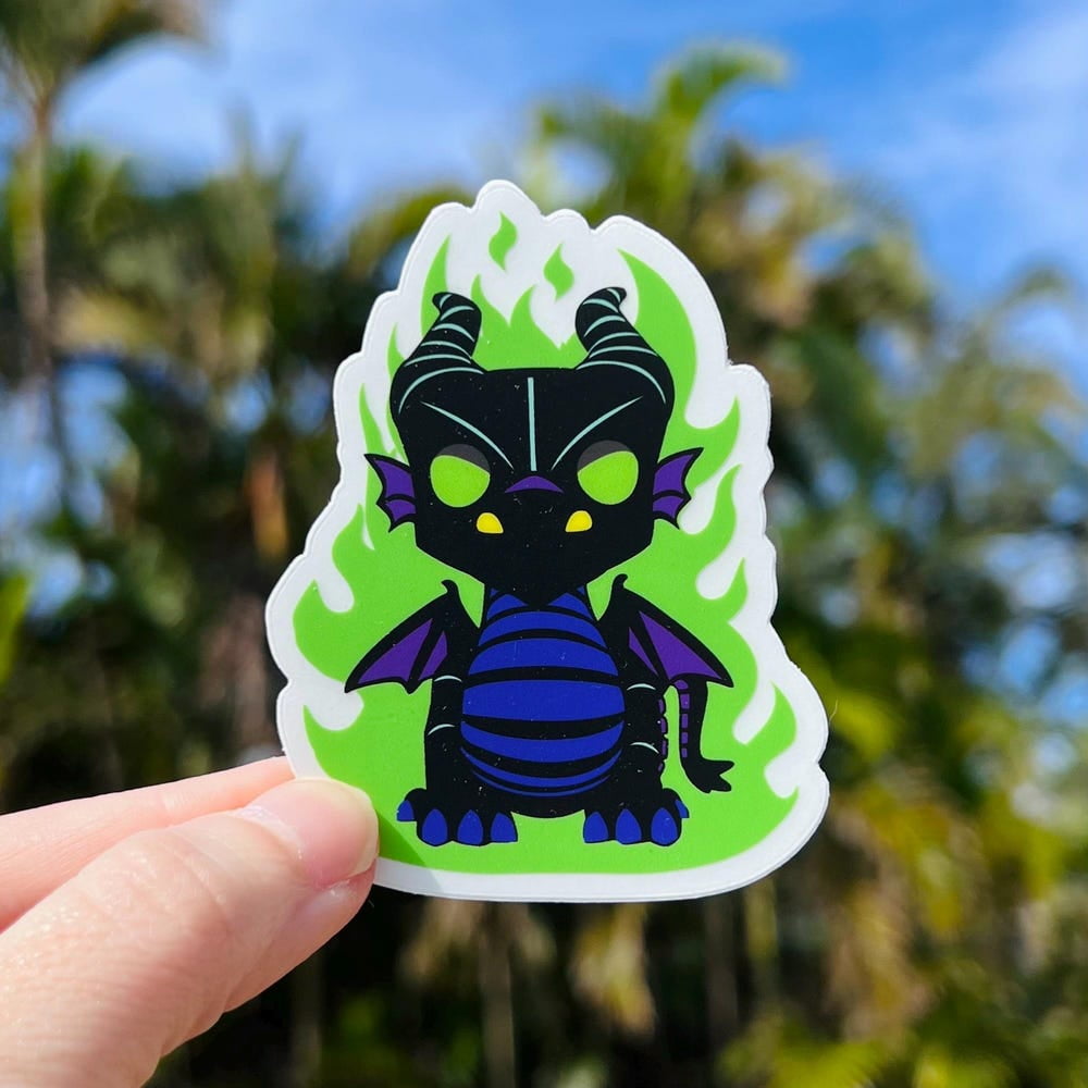 Mal Dragon 3Â€ Laminated, Water And Uv Resistant Sticker Great For ...
