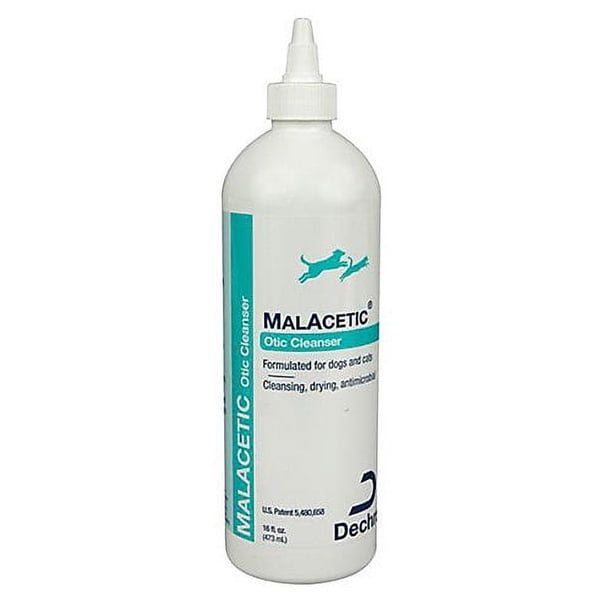 Dechra MalAcetic Otic Pet Ear/Skin Cleanser 4oz - Medicine for Dog and ...