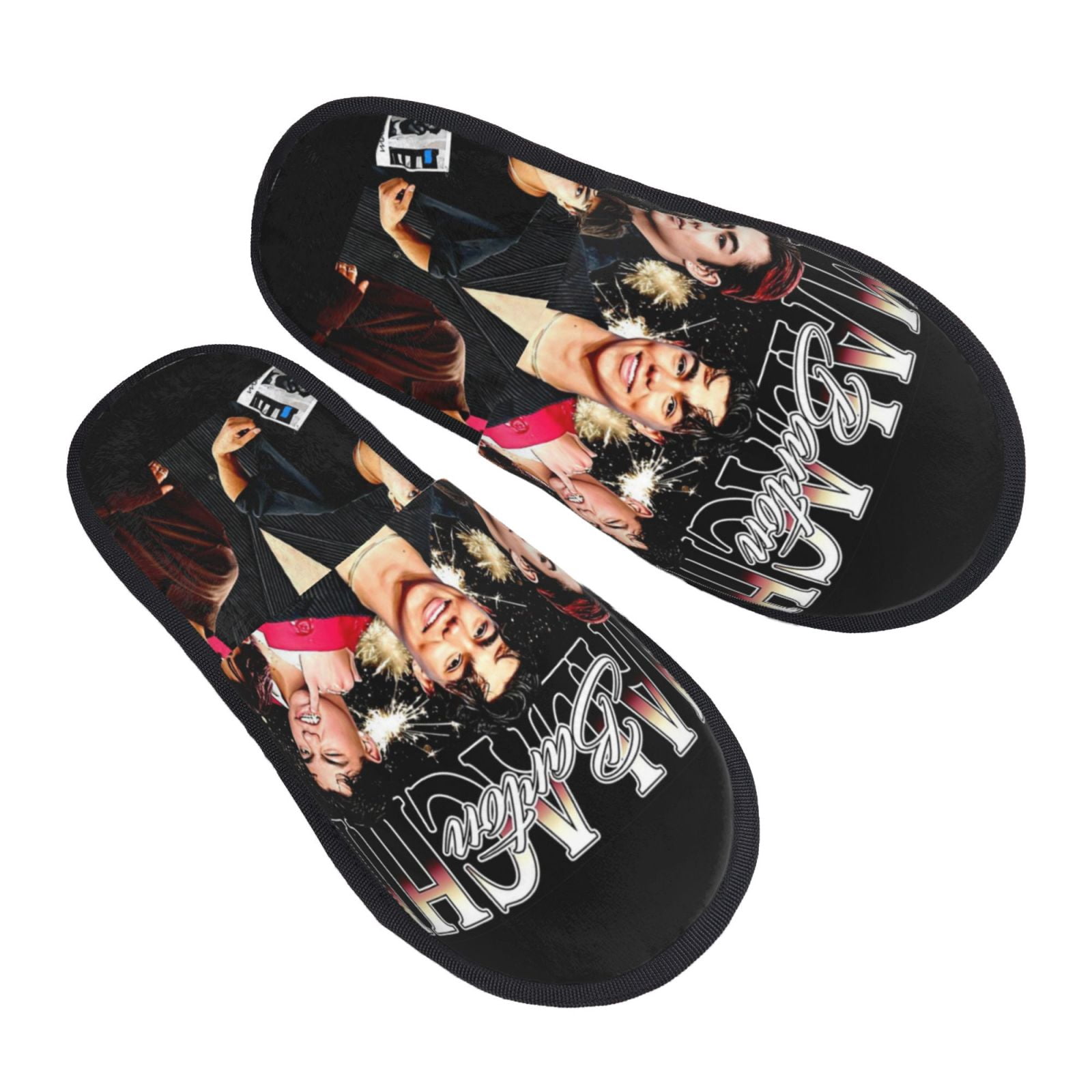 Mala-Ch Bar-Ton House Slippers For Women Men Indoor Outdoor-Cute Cotton ...