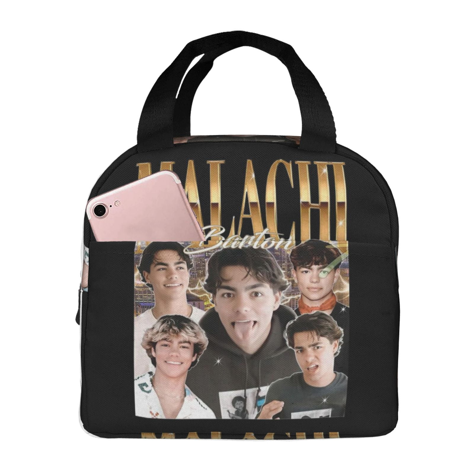 Mala-Ch Bar-Ton Lunch Box Insulated Lunch Bag For Women Men Reusable ...