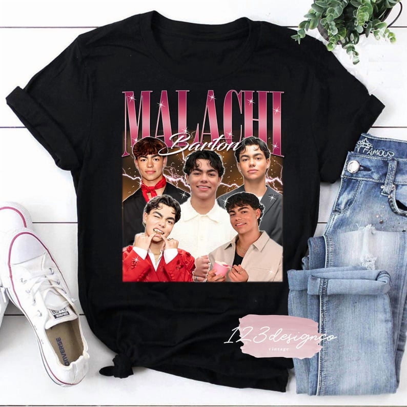 Malachi Barton Bootleg Vintage T-Shirt, Celebrity Inspired Top, TV Show ...