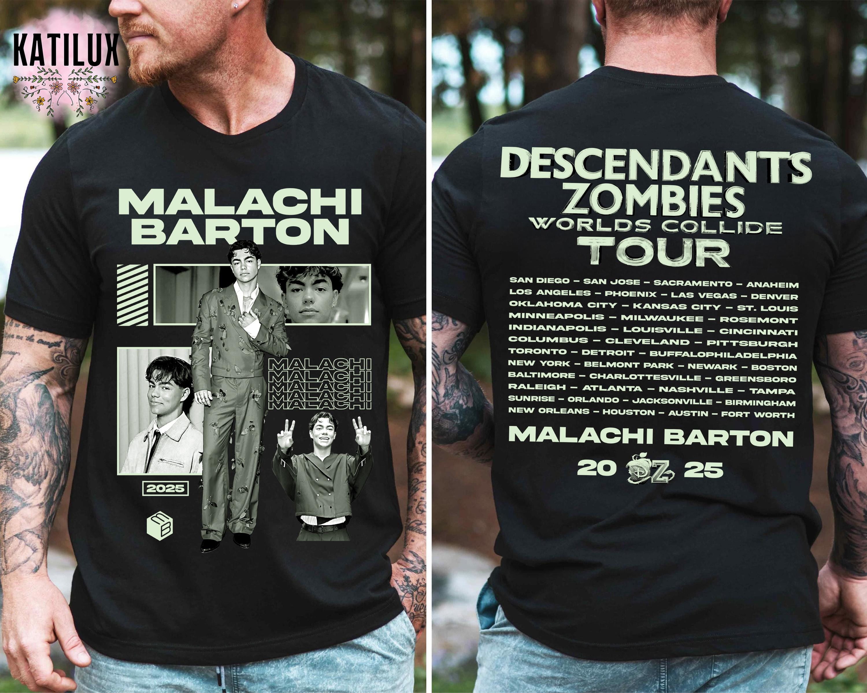 Malachi Barton shirt, Descendants Worlds Collide Tour, The Rise Of Red ...