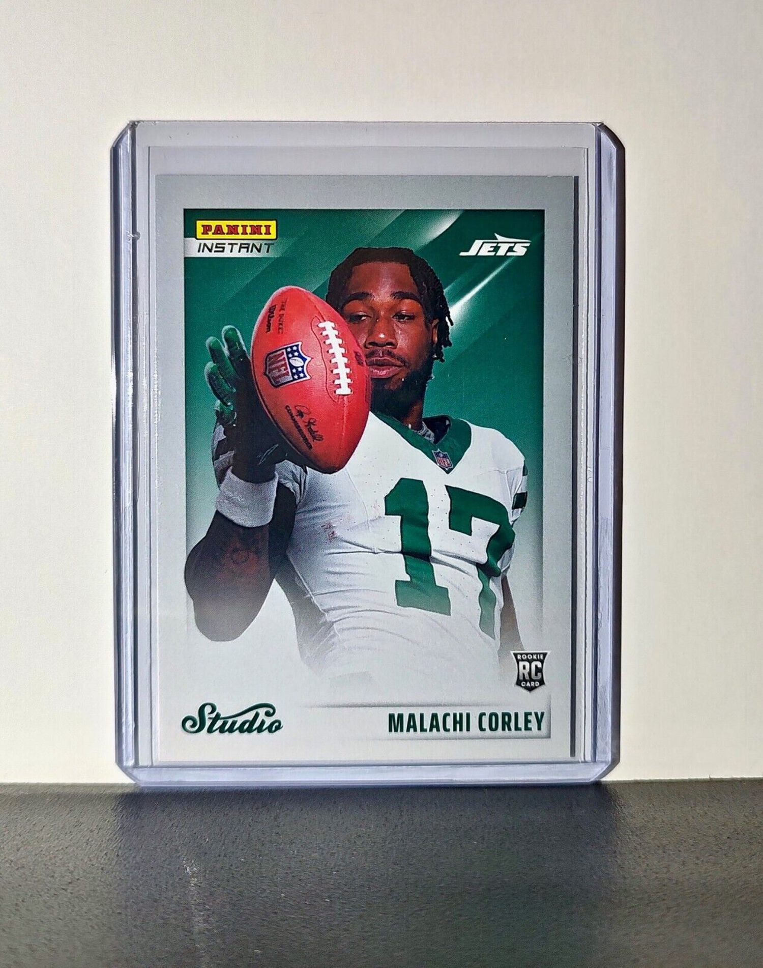 Malachi Corley 2024 Panini NFL Studio Rookies #21 Card New York Jets 1/ ...