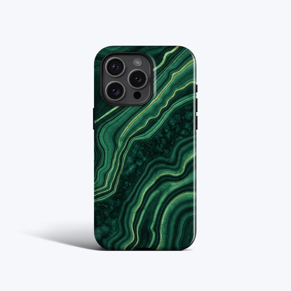 Malachite Green Marble Mineral Art Protective and Compatible iPhone 11 ...