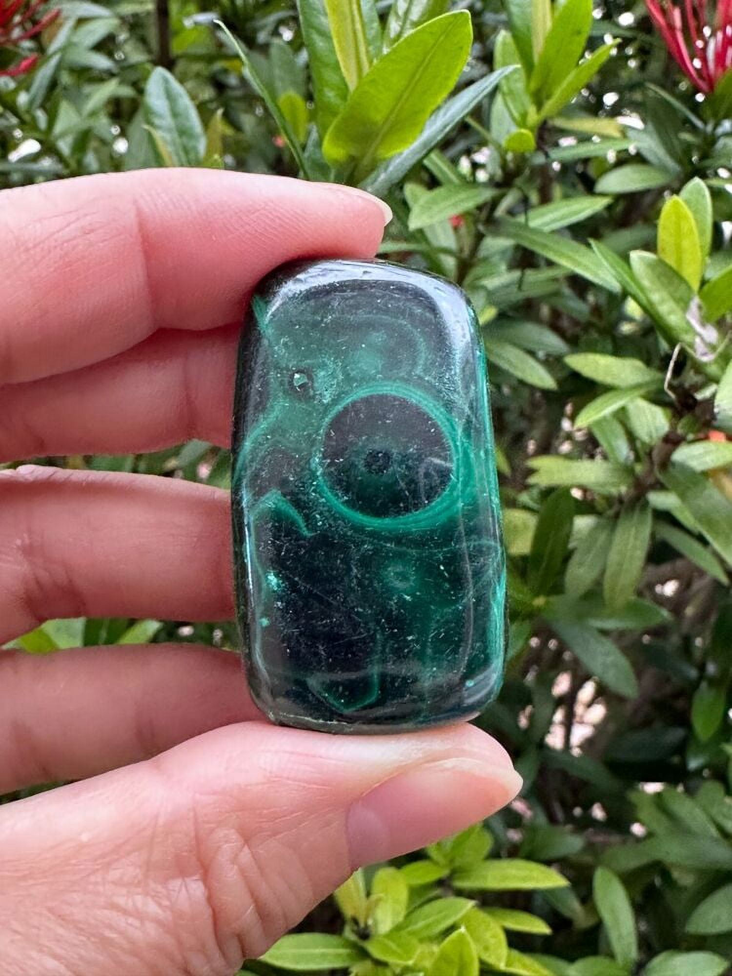 Malachite Pebble, 1.25-1.75 Inch Large Tumbled Malachite Stones ...