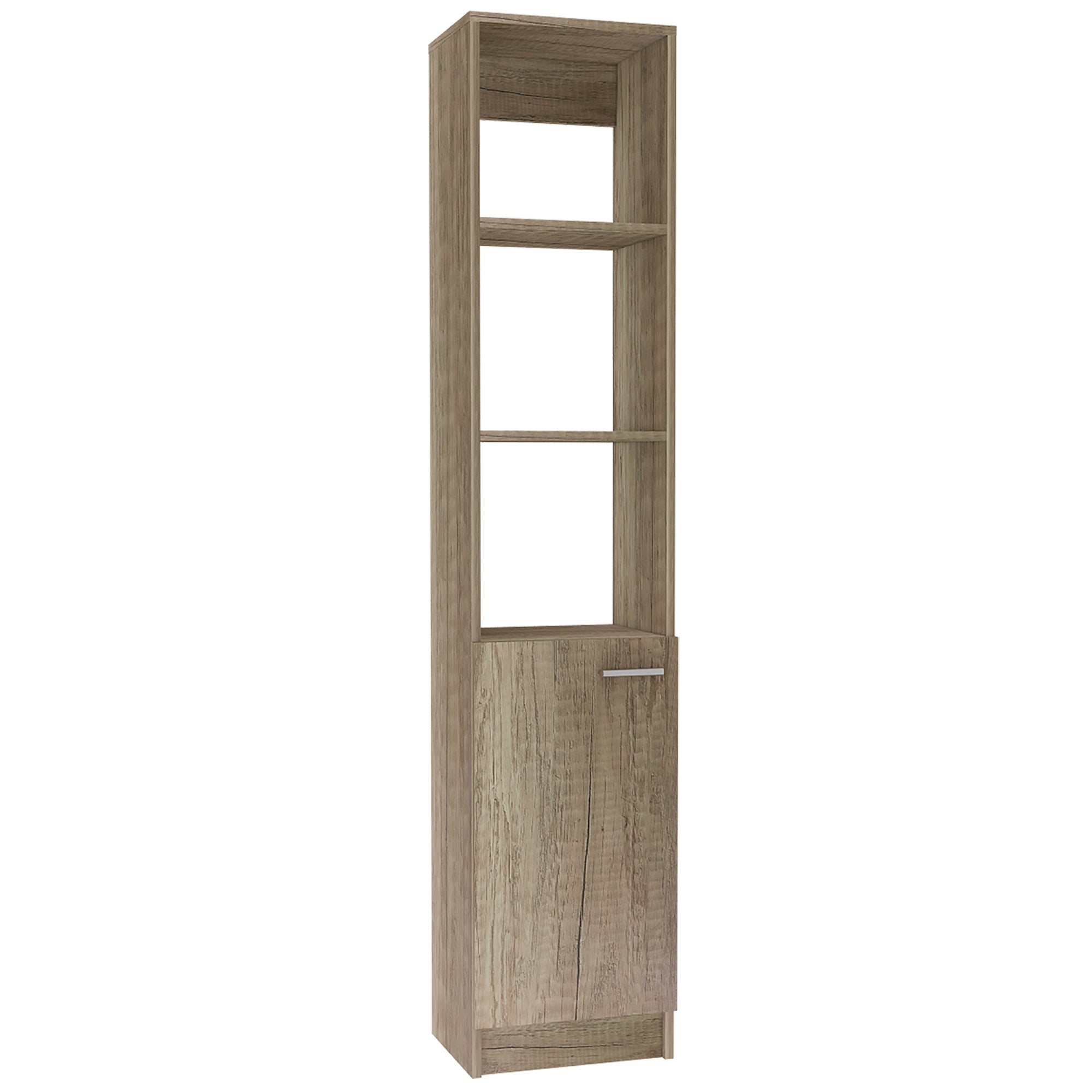 Malaga Linen Cabinet, Two Interior Shelves, Three External Shelves ...