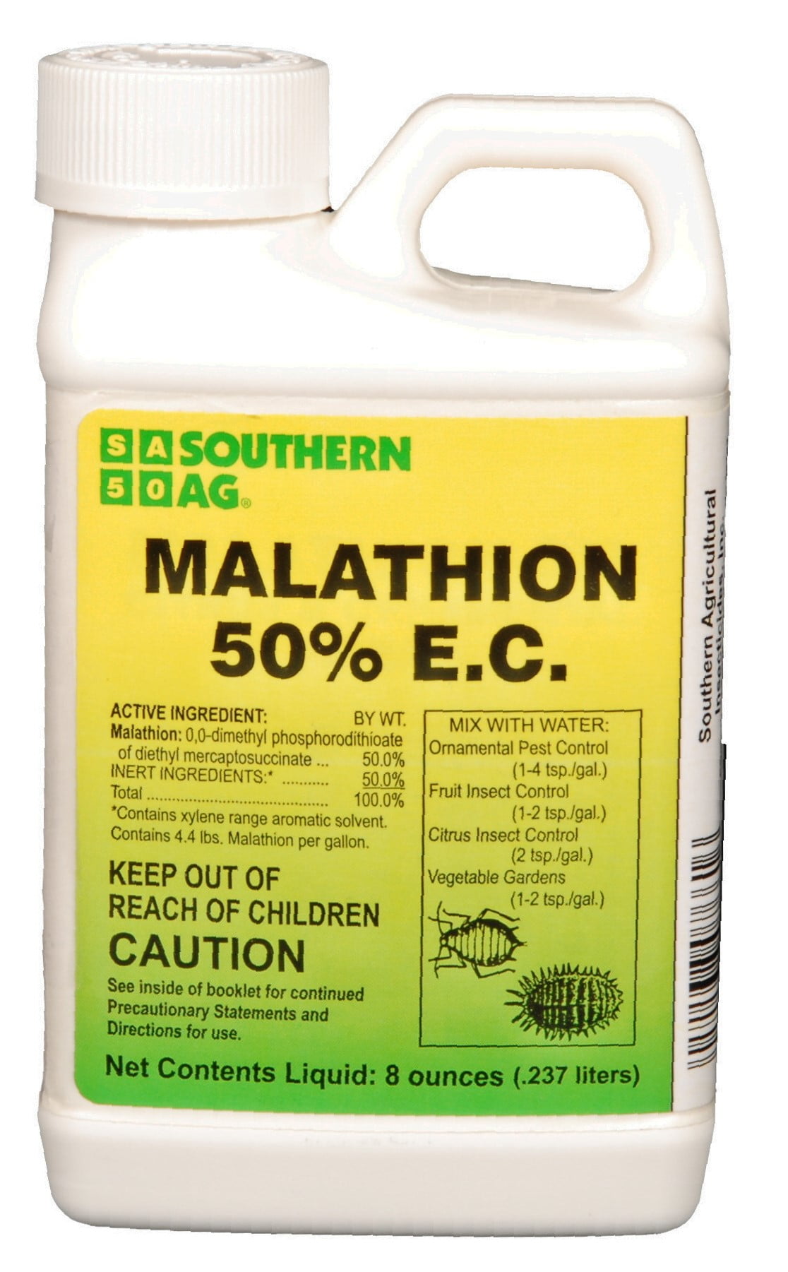 Malathion 50% E C - Pest Control for Garden & Ornamentals 8 fl oz by ...
