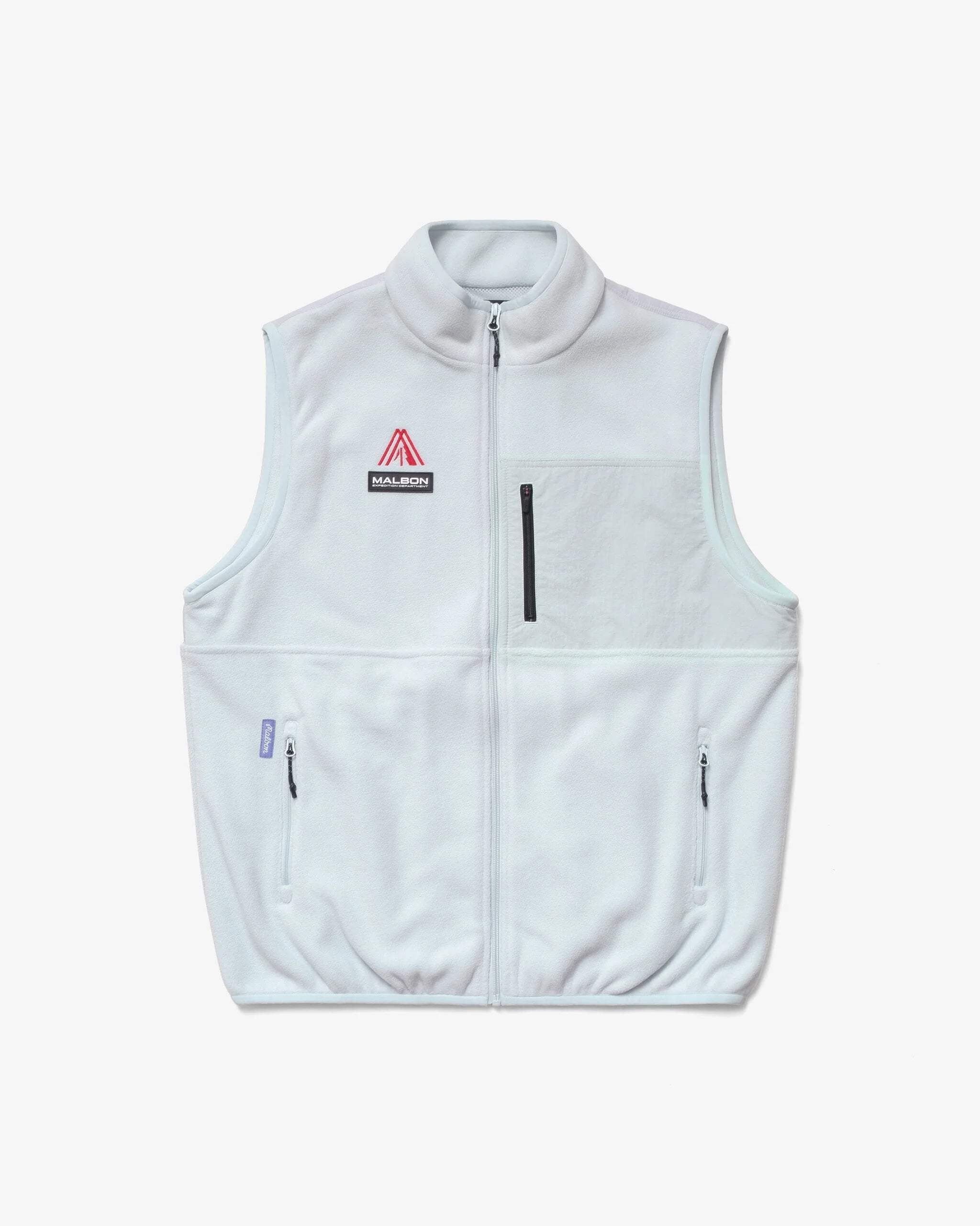 Malbon Rainier Microfleece Vest - Ice - Walmart.com