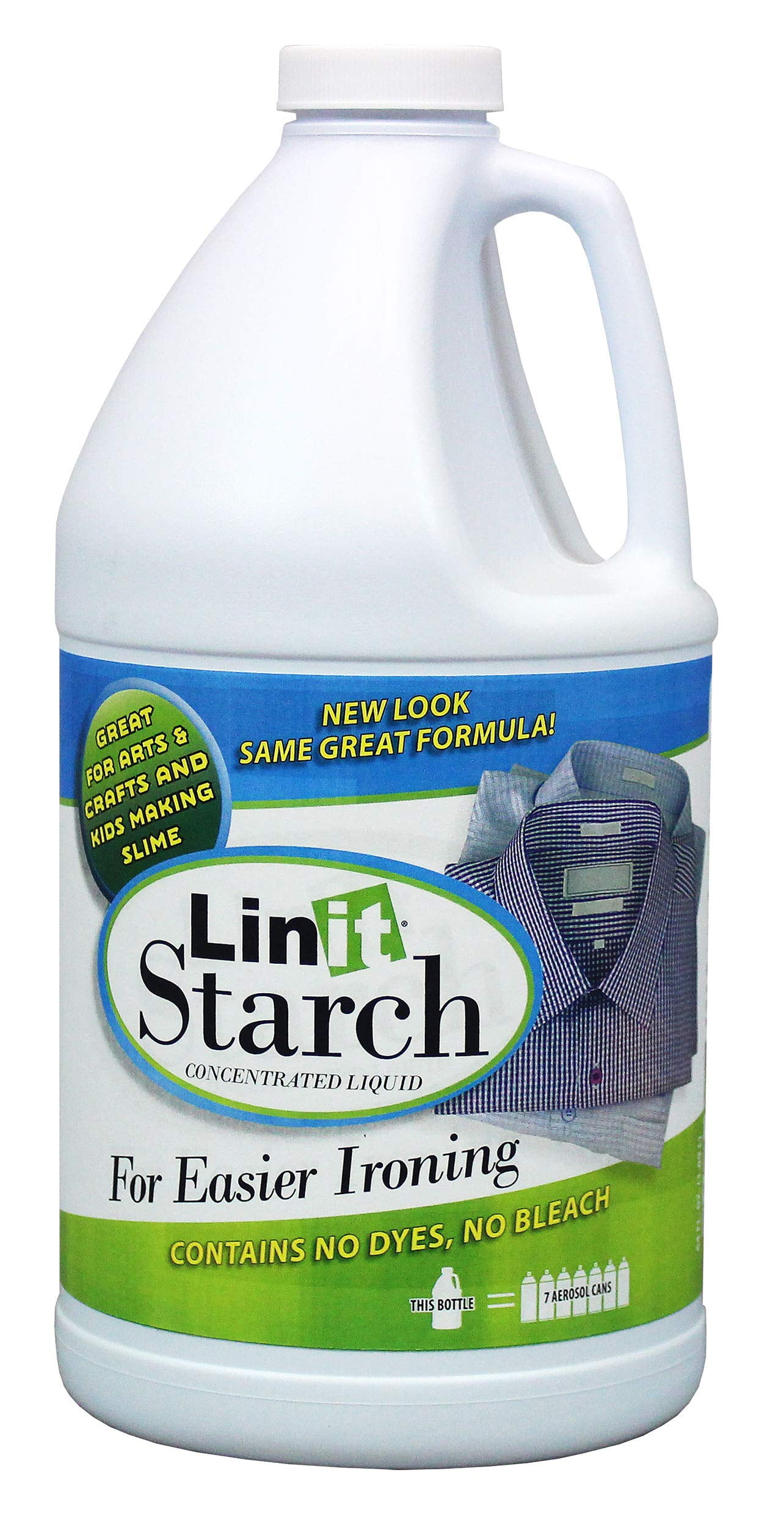 Malco Linit Starch, Crisp Finish, 64 oz, Laundry Concentrate, Spray or ...