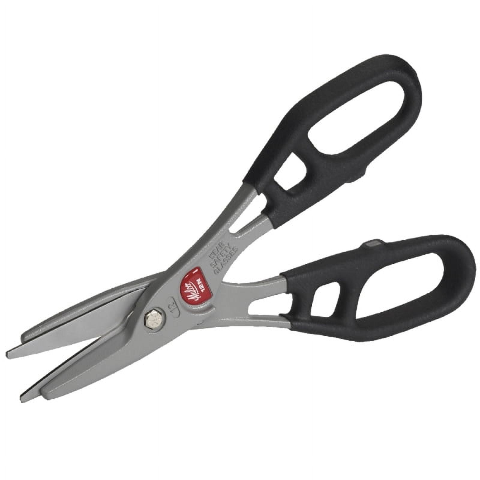 Malco M12NG 12-Inch Straight Cut Aluminum Snip with Comfort Grip ...