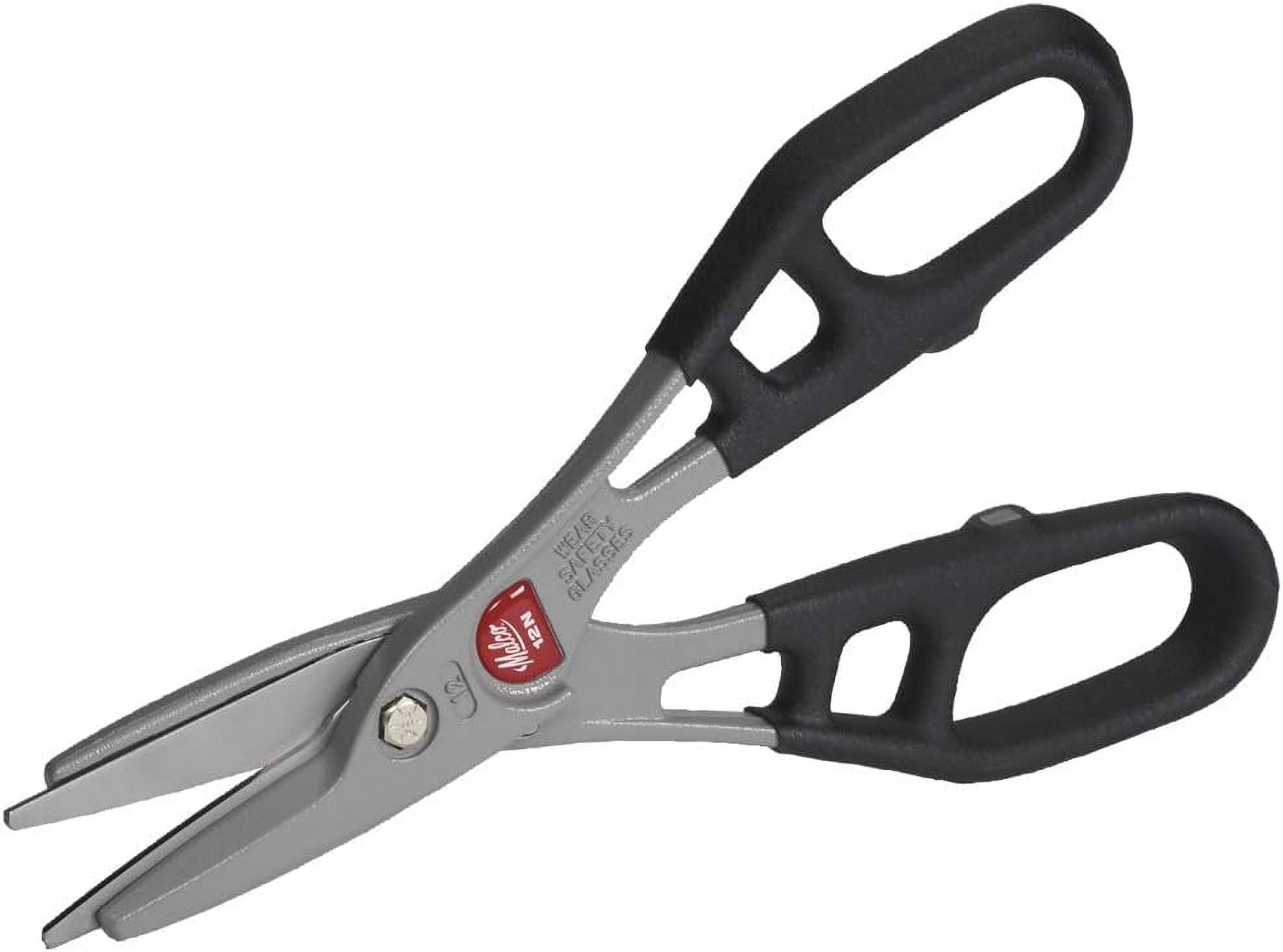 Malco M12NG 12 in. Straight Cut Aluminum Snip with Comfort Grip ...