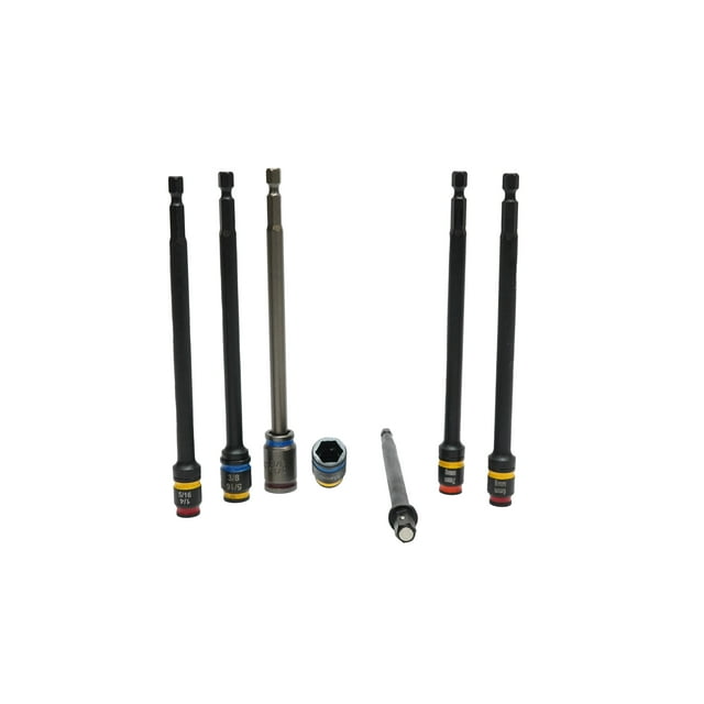 Malco MALCOMBO8 4 in. C-RHEX Cleanable, reversible Magnetic Hex Driver ...