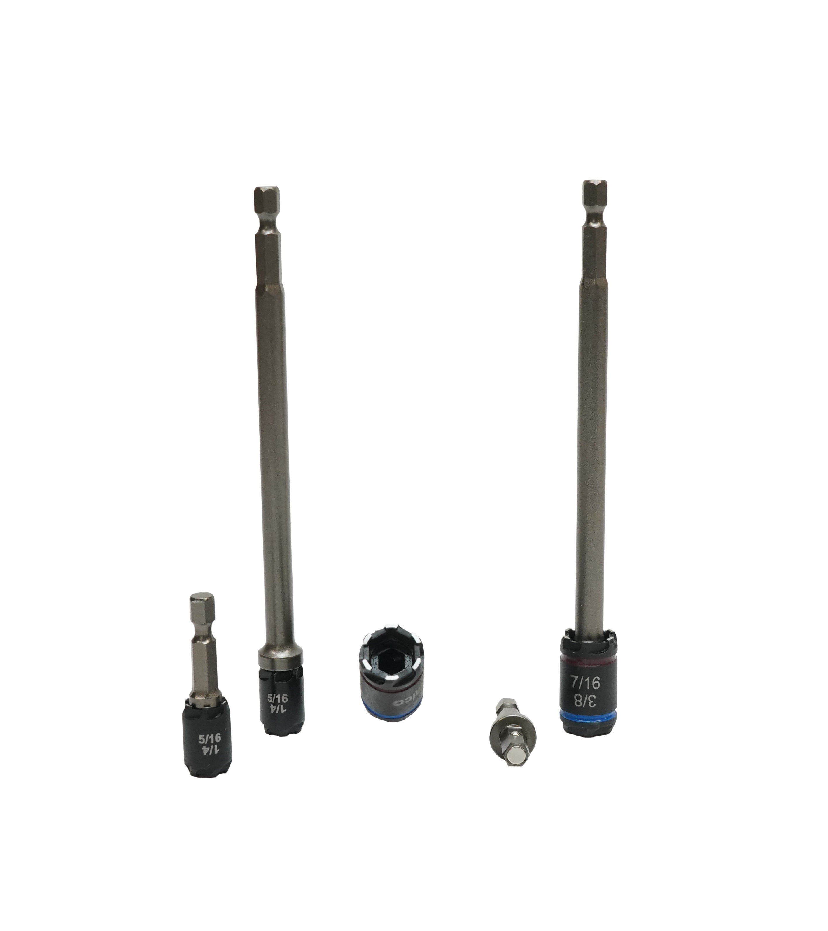Malco SAWTCOMBO2 2 in. and 6 in. Reversible SawTooth Hex Driver 1/4 in ...