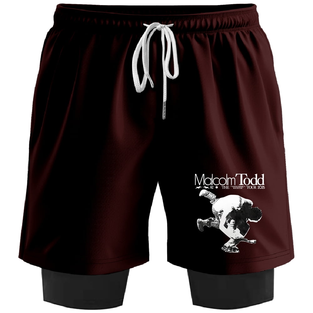 Malcolm Todd 2025 Tour Merch Sweatshorts Women Men Casual Short ...