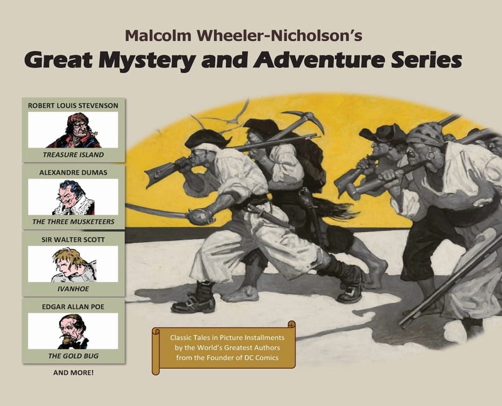 Malcolm Wheeler-Nicholson's Great Mystery and Adventure Series ...