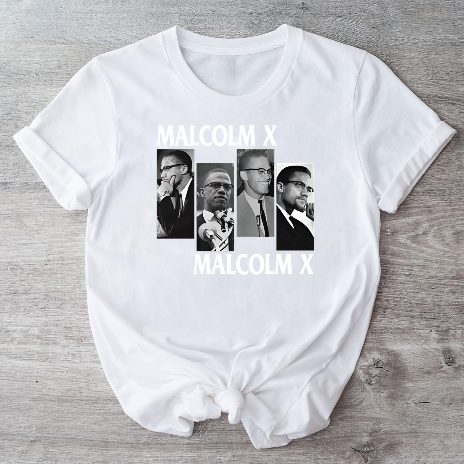 Malcolm X Civil Rights Movement T-Shirt-TH42322 - Walmart.com