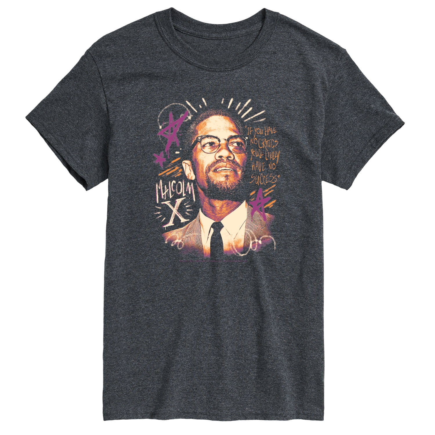 Malcolm X - Malcolm Doodle - Men's Short Sleeve Graphic T-Shirt ...