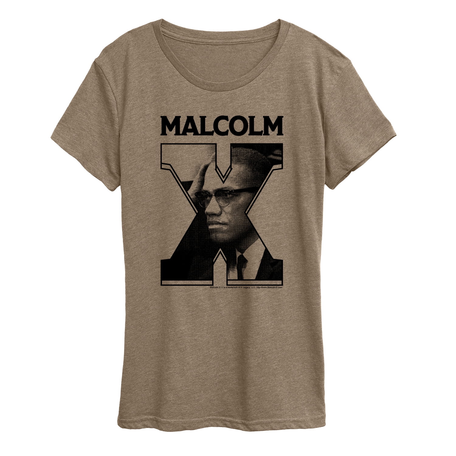 Malcolm X - Malcolm Fill - Women's Short Sleeve Graphic T-Shirt ...