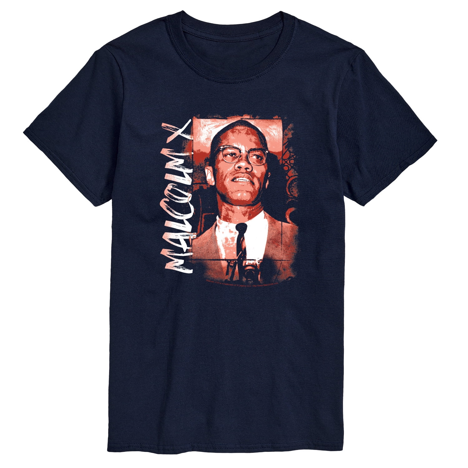 Malcolm X - Malcolm Paint - Men's Short Sleeve Graphic T-Shirt ...
