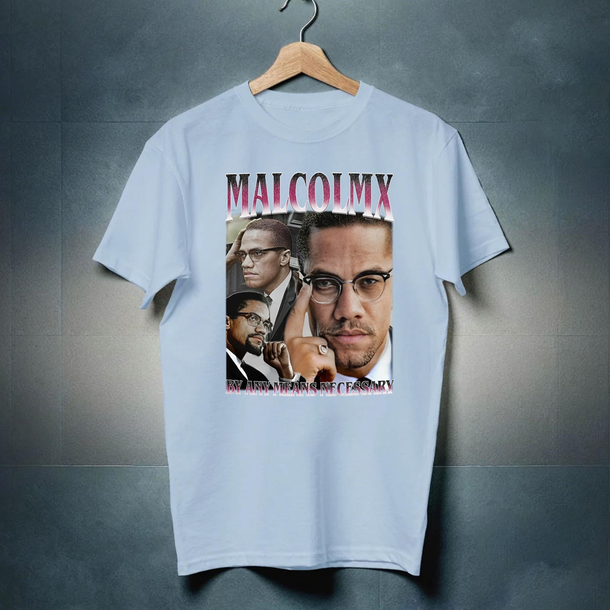 Malcolm X Tshirt Vintage STYLE-TH39137 - Walmart.com