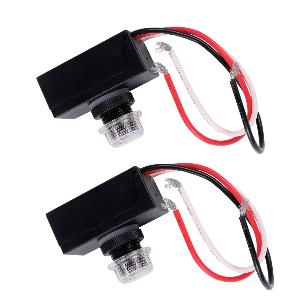 Malcolmailyne 2 Pcs Hard- Post Eye Light Control Photocell Switch Dusk ...