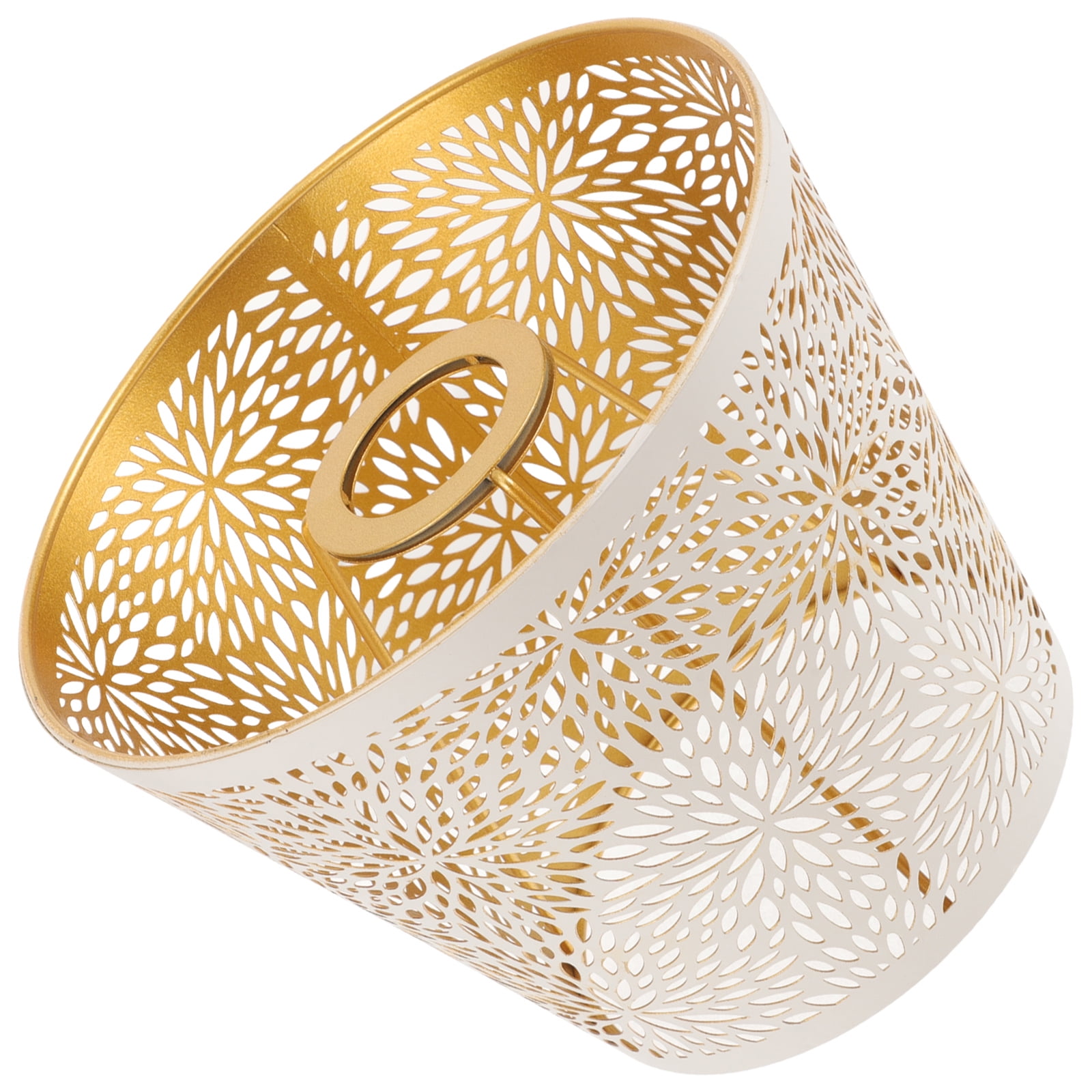 Malcolmailyne E27 Metal Lampshade Bedroom Decorative Light Cover Hallow ...