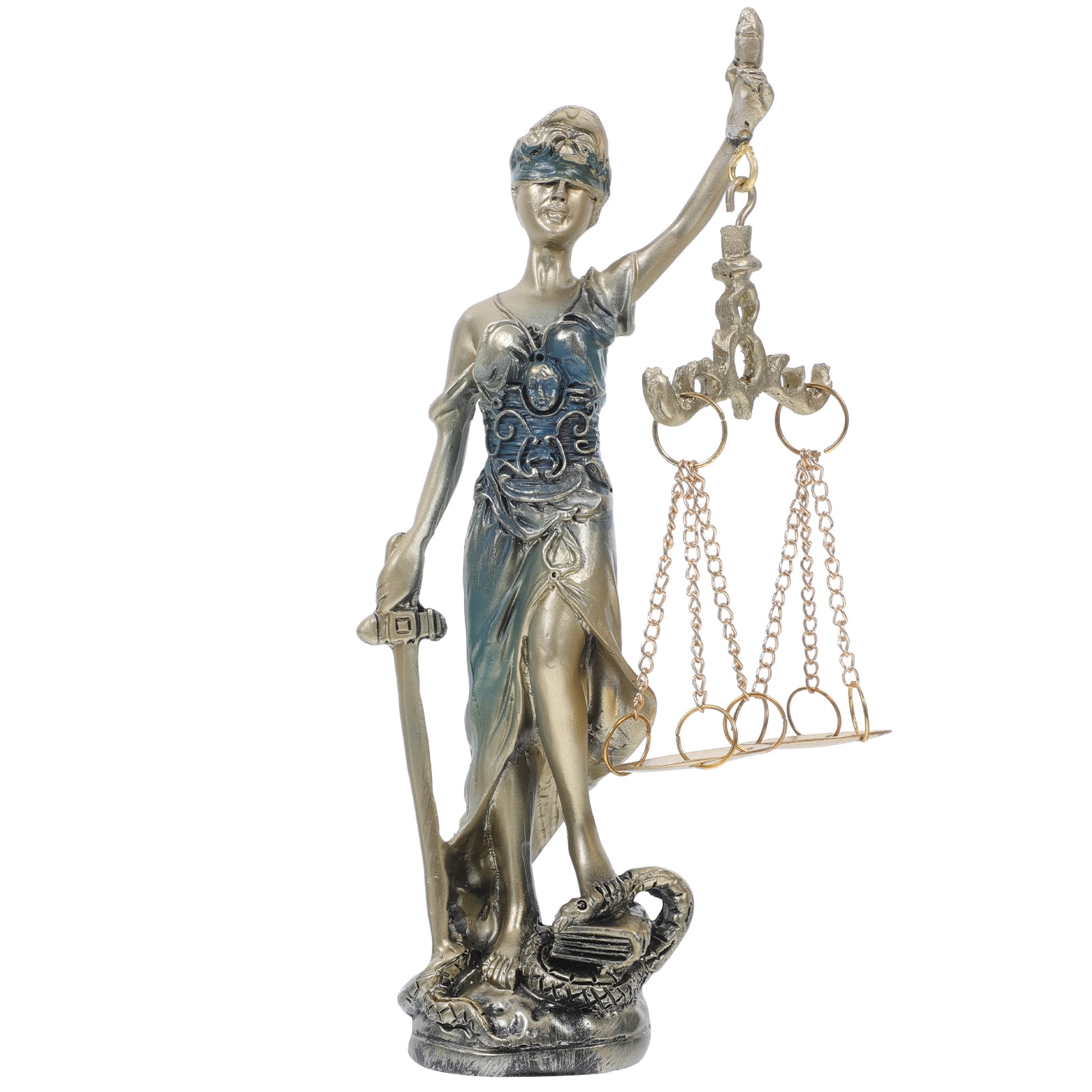 Malcolmailyne Lady of Justice Statue Greek Justice Goddess of Fairness ...