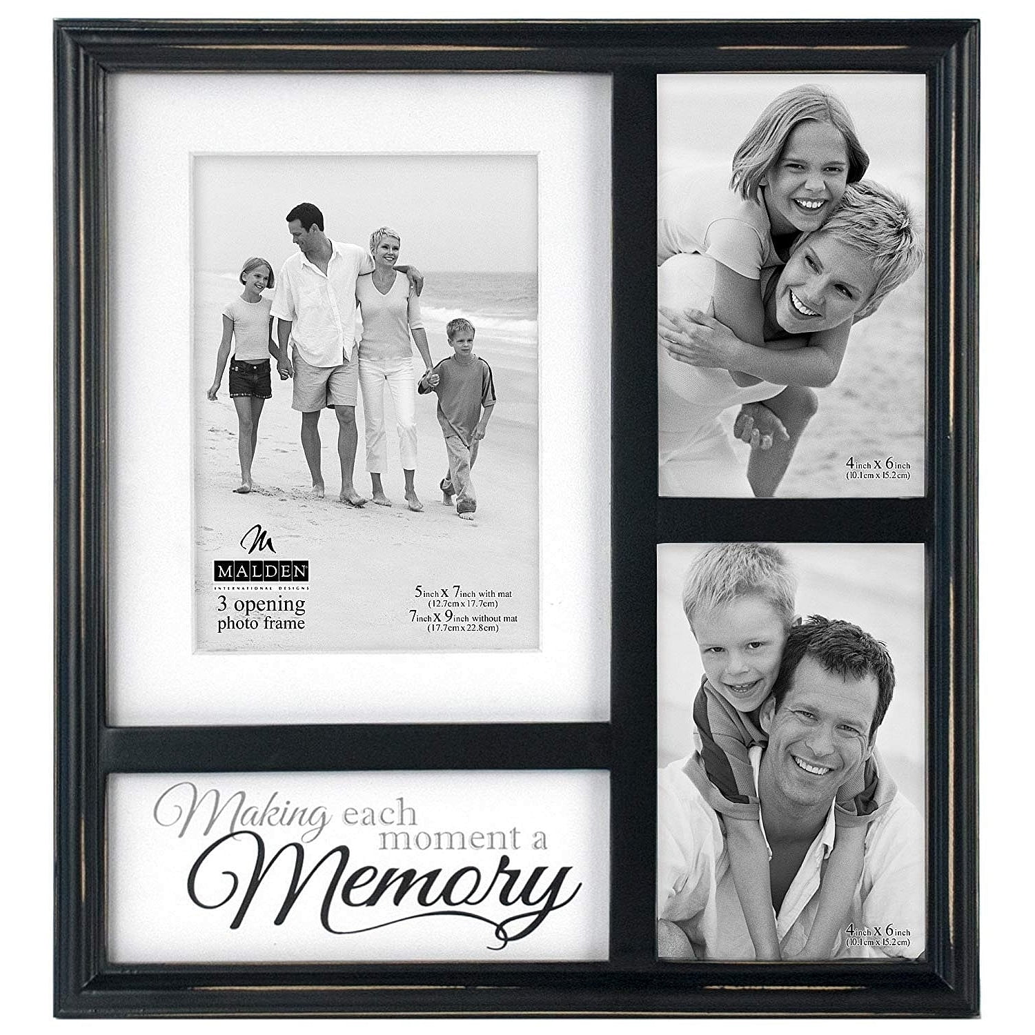 Malden 3 Opening Memory Collage Picture Frame - Walmart.com