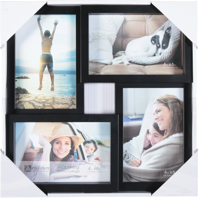 Malden 4 Opening Puzzle Collage 4x6/6x4 Frame - Walmart.com