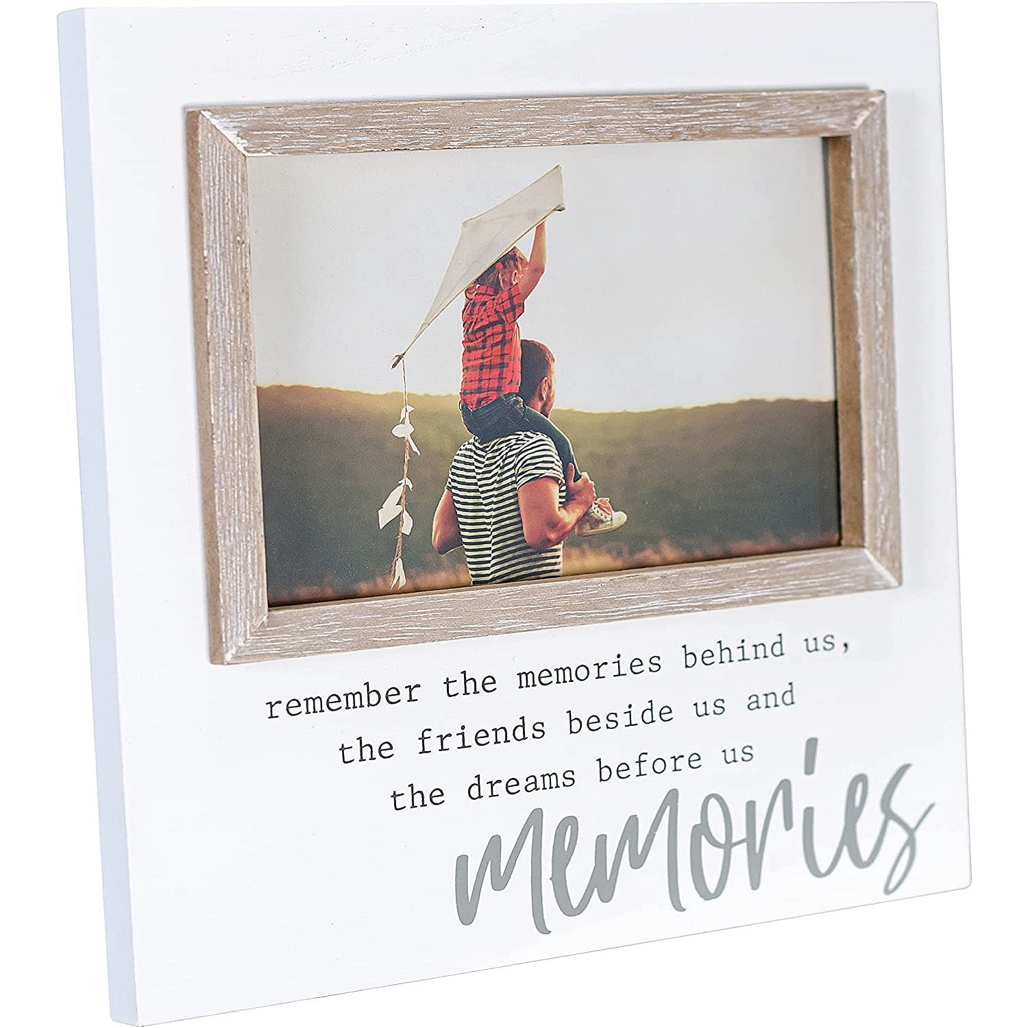 Malden 4X6 Remember The Memories Rustic Scripts Frame - Walmart.com