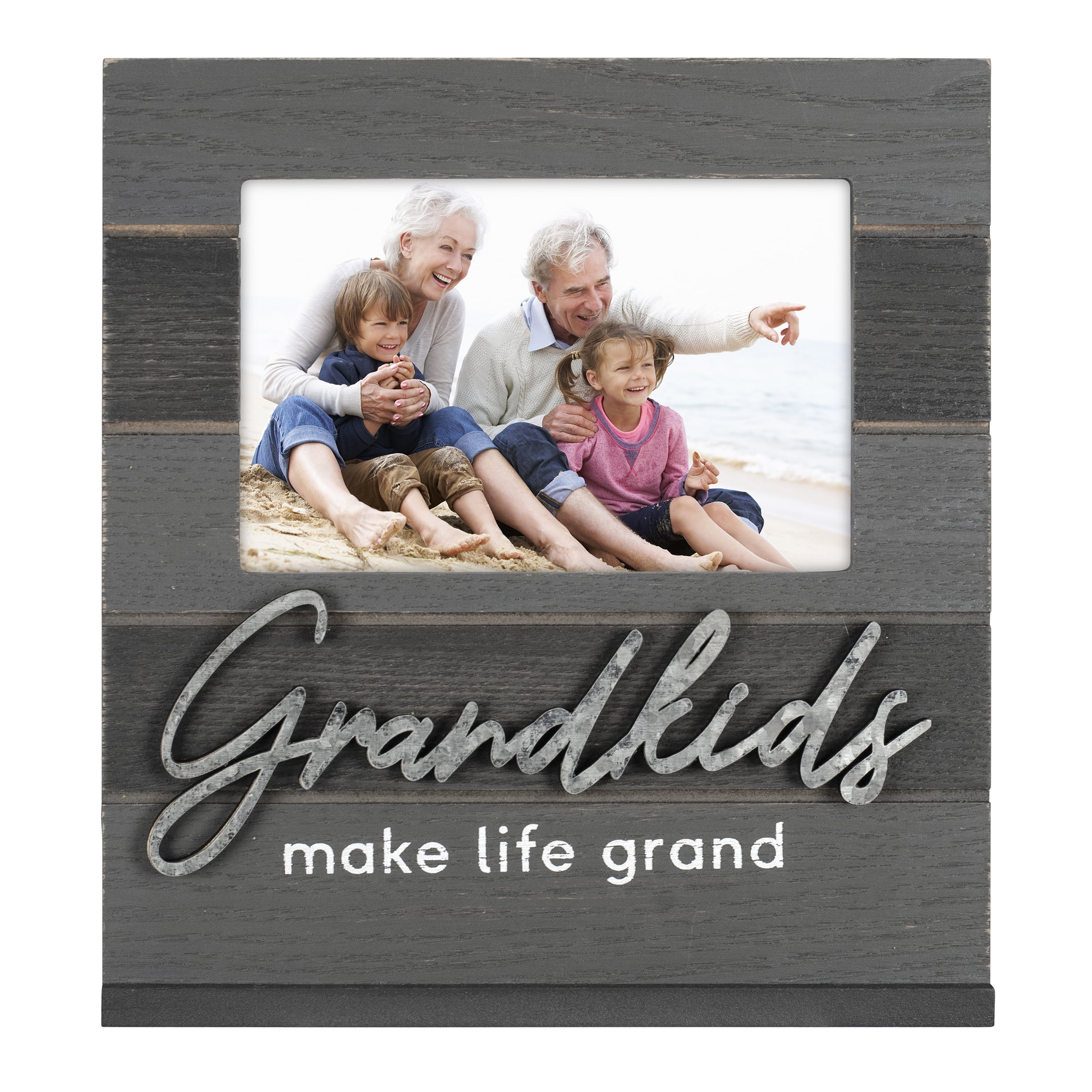 Malden Grandkids Heartland Frame, 4x6 Photo Display with Letter ...