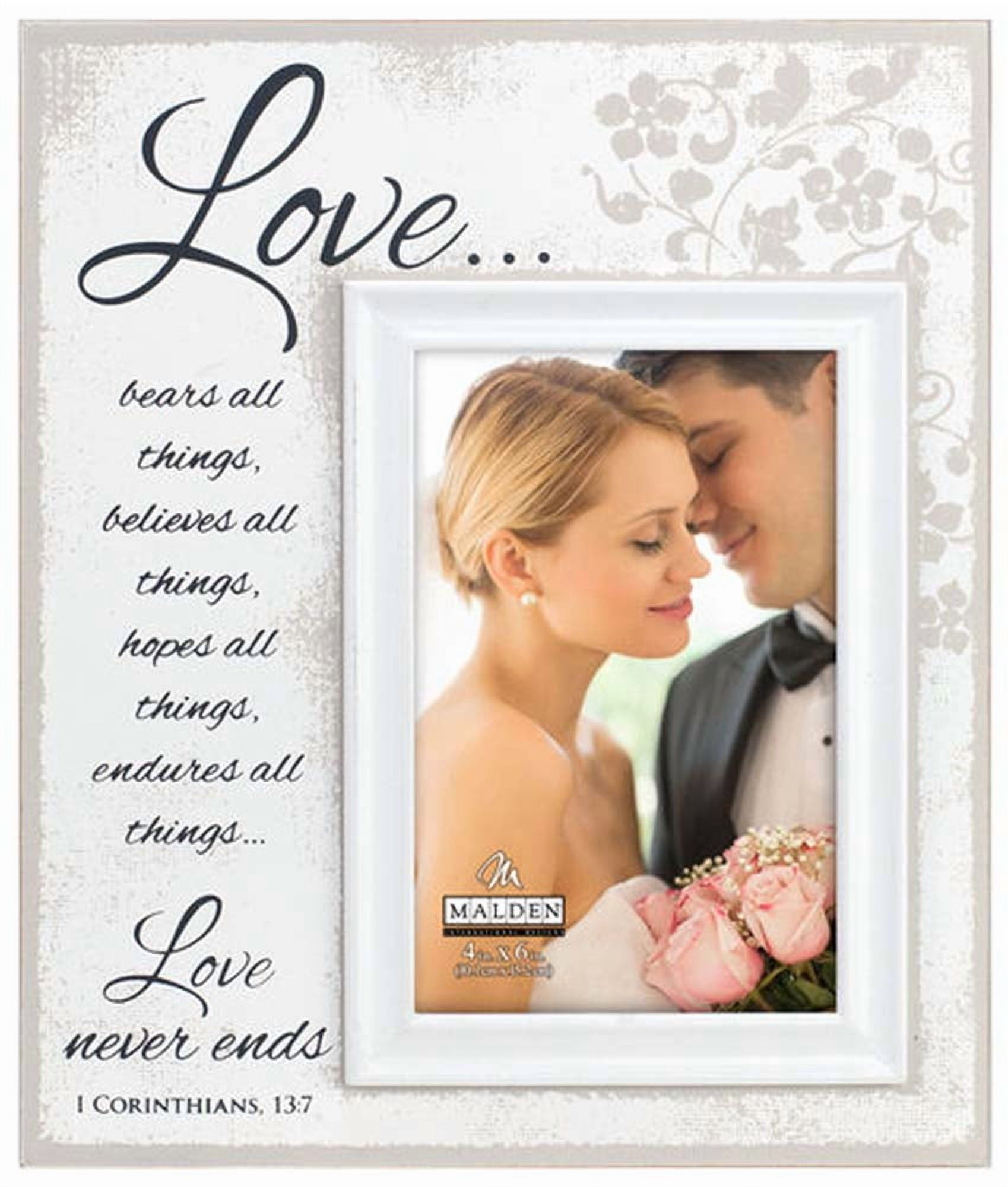 Malden 4x6 Love Scripts Frame - Walmart.com
