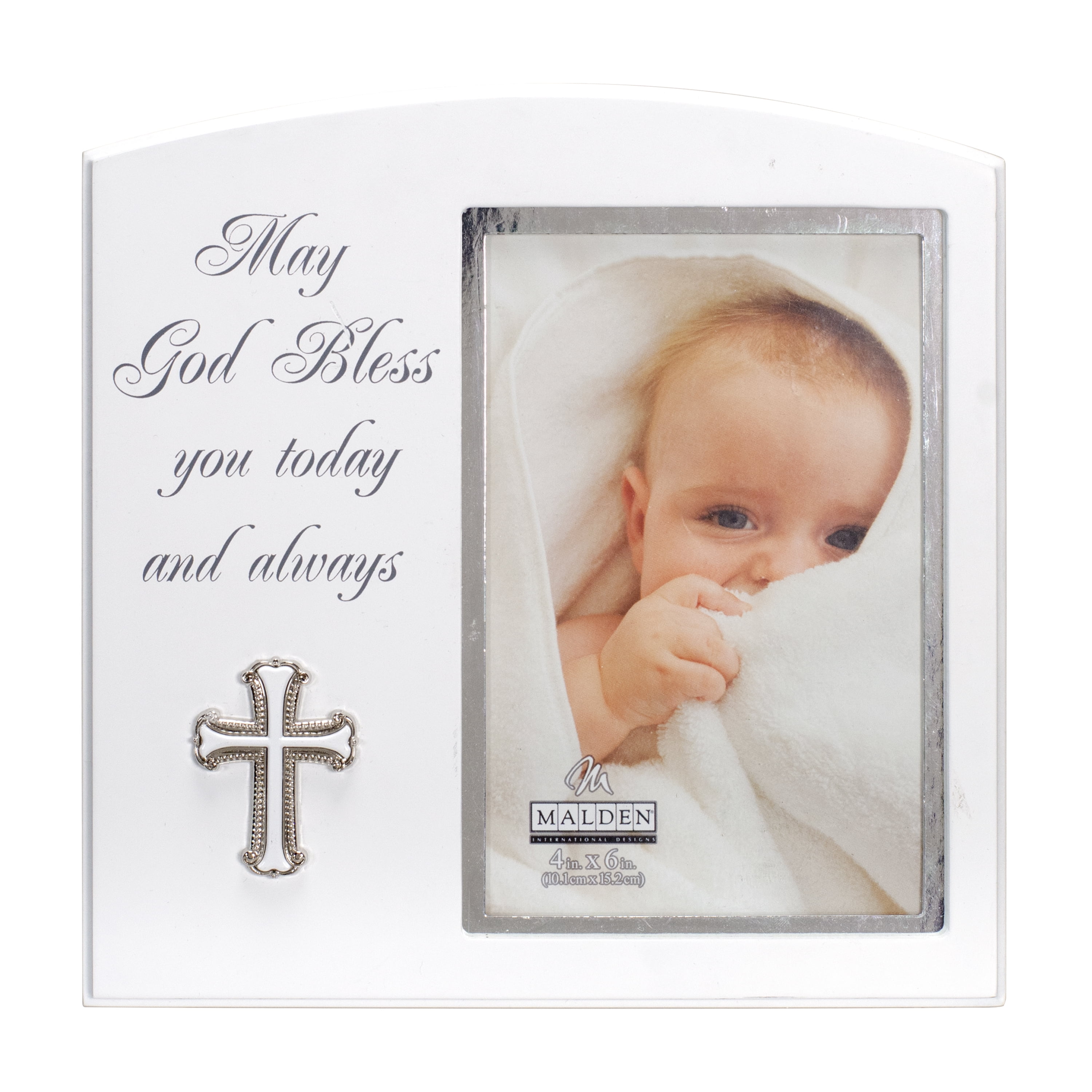 Malden 4x6 May God Bless/Cross Frame - Walmart.com