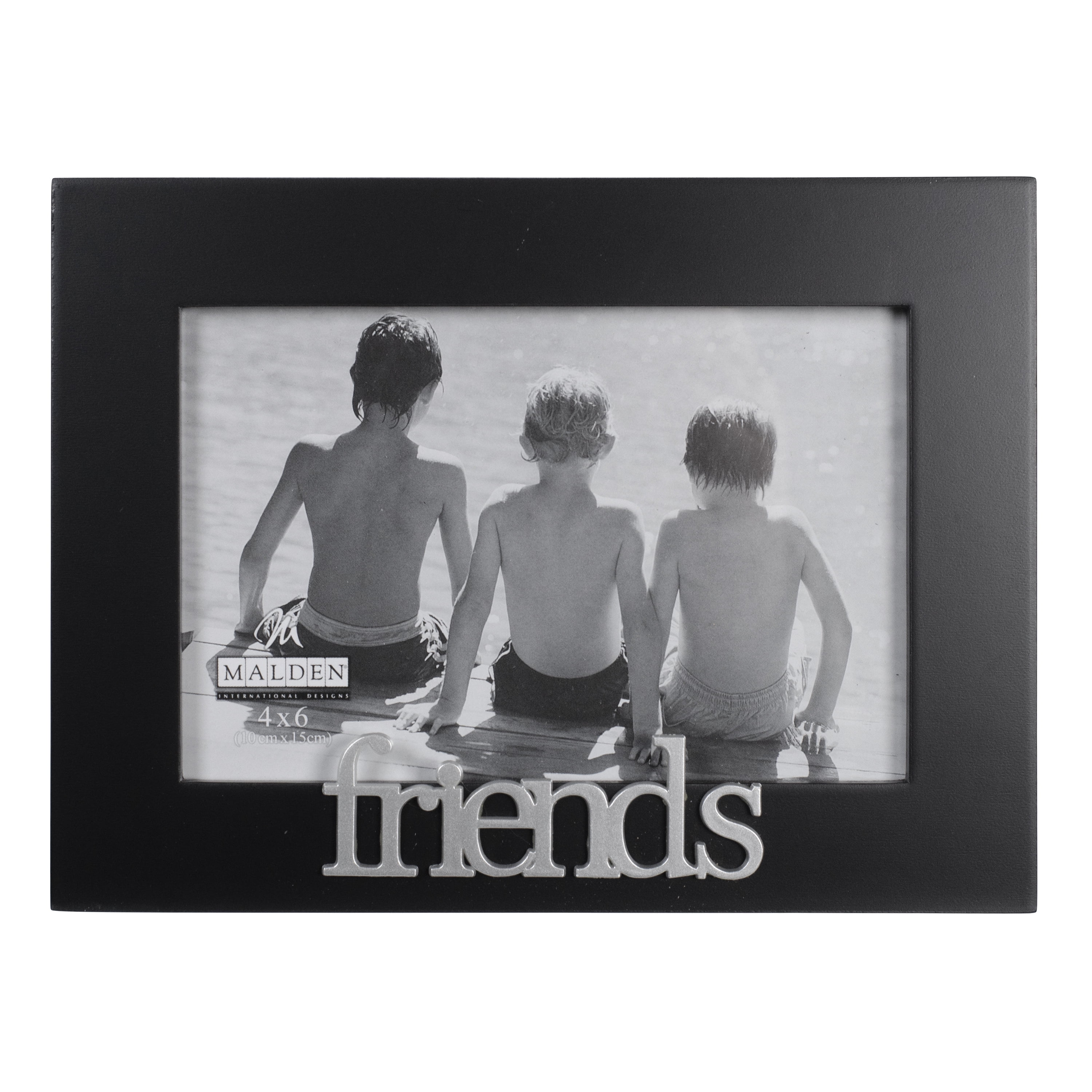 Malden Black Wooden Friends 4X6 Frame - Walmart.com