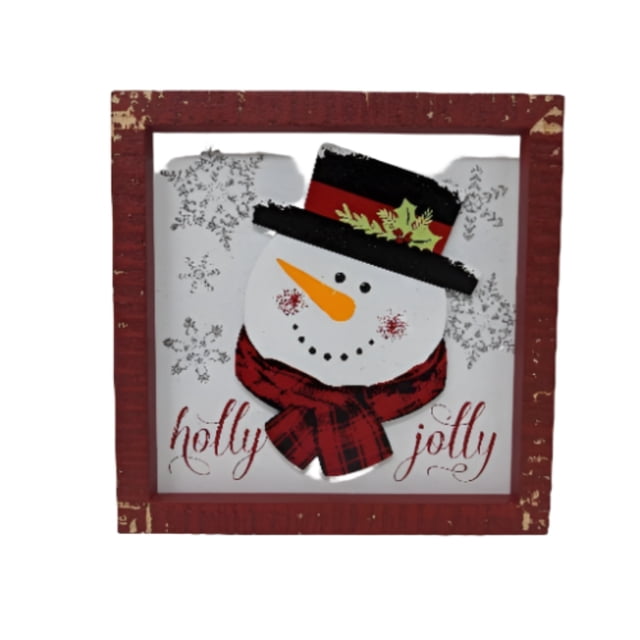 Malden Holly Jolly Snowman Sign (2019 Limited Edition) - Walmart ...