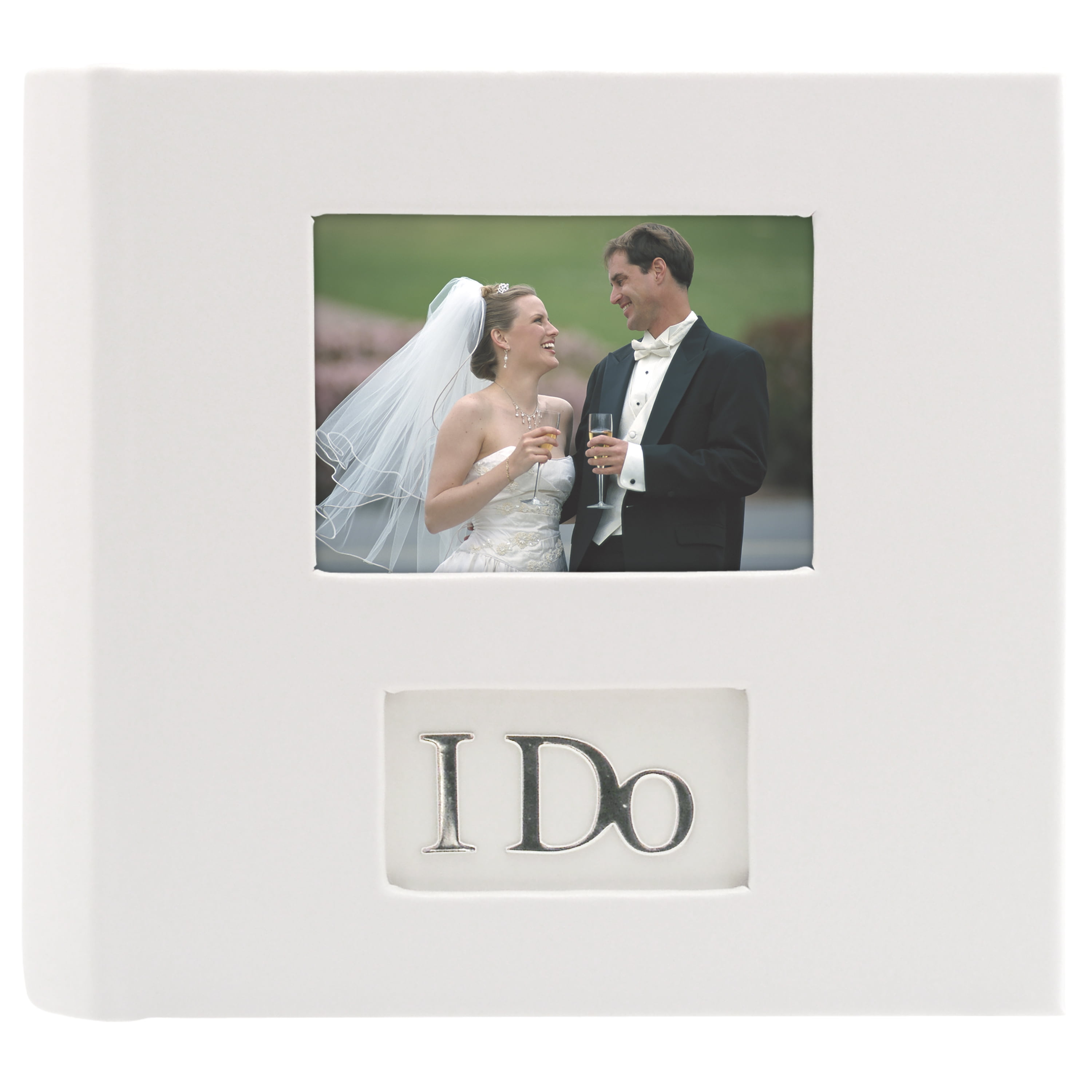 Malden Int Designs Wedding Photo Album, 4x6, 100 Photos, Memo Area ...