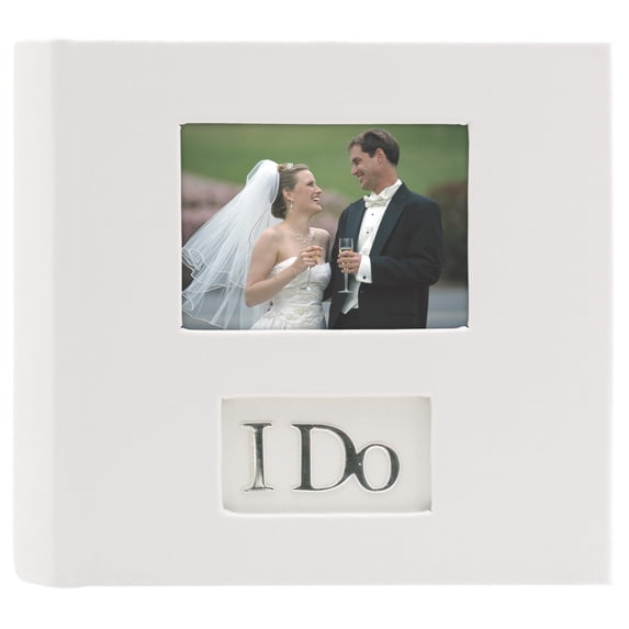 Malden Int Designs Wedding Photo Album, 4x6, 100 Photos, Memo Area ...