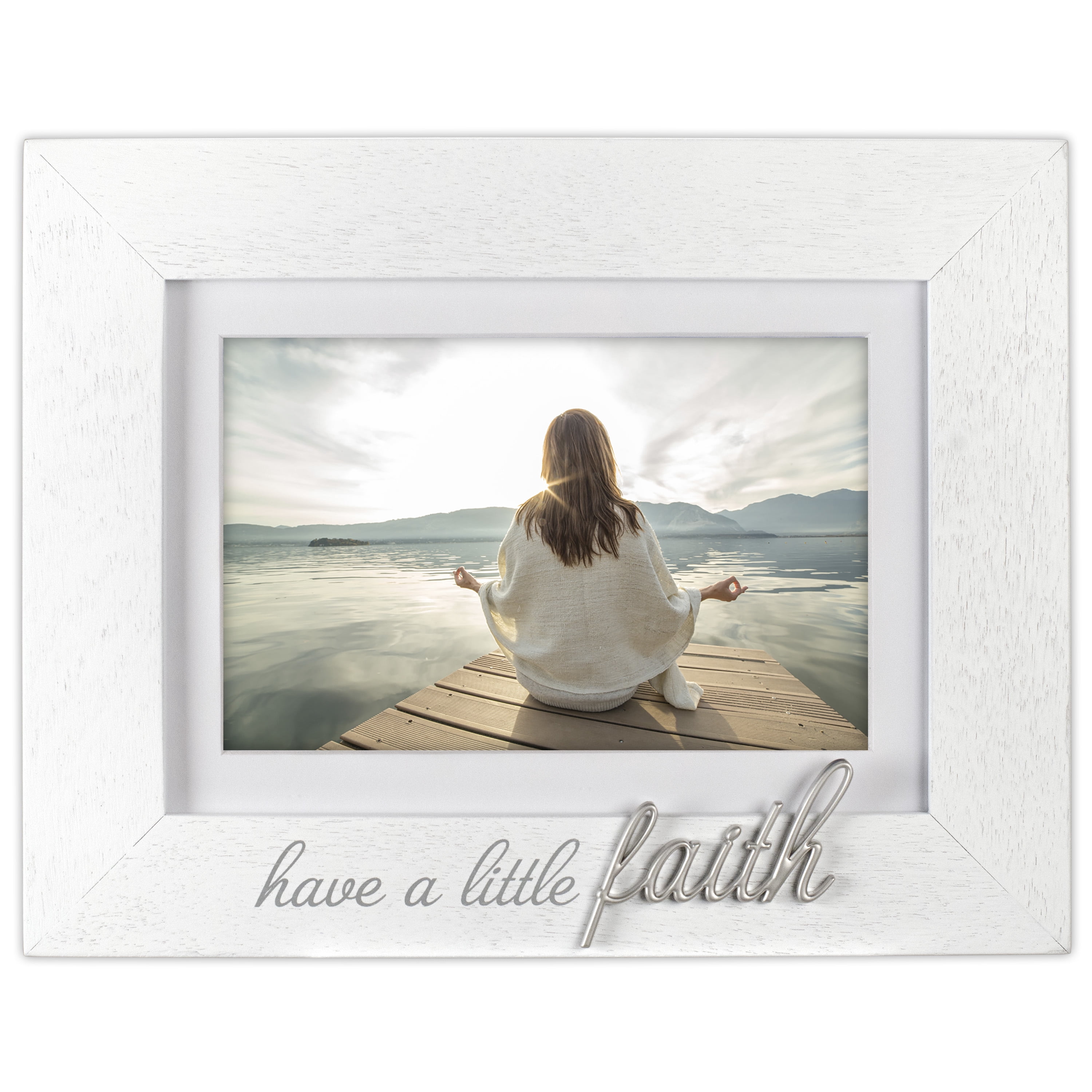 Malden International Designs 5x7 Matted to 4x6 Faith Sentiment Picture ...
