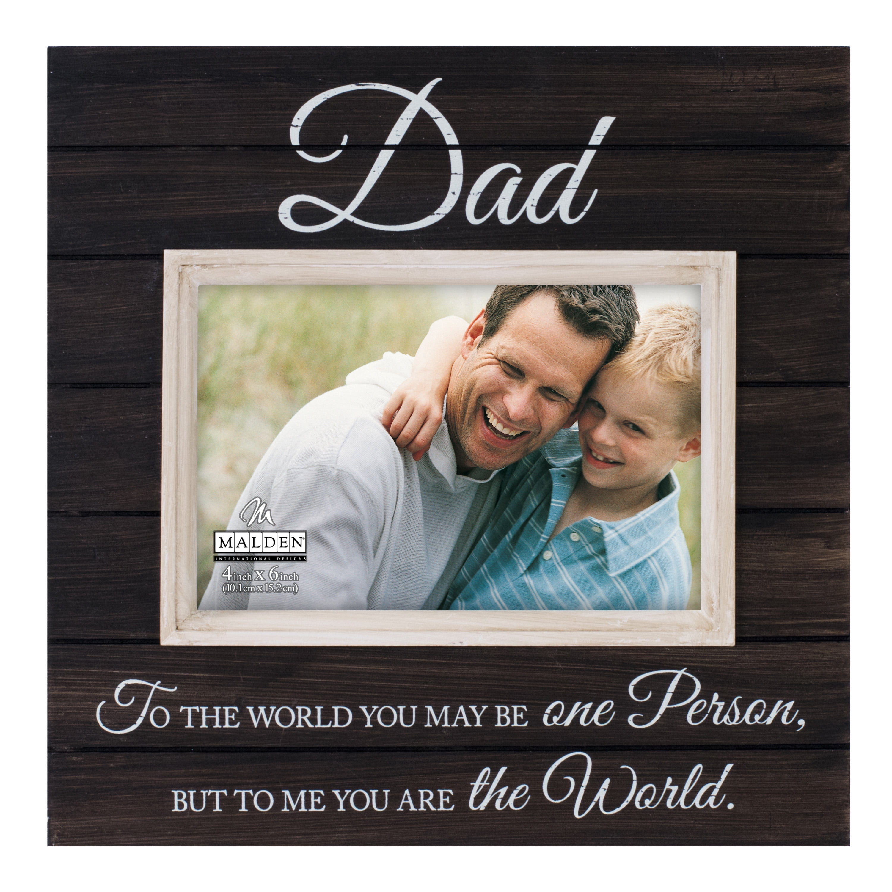 Malden International Designs Sun Washed Words Dad Distressed Black ...