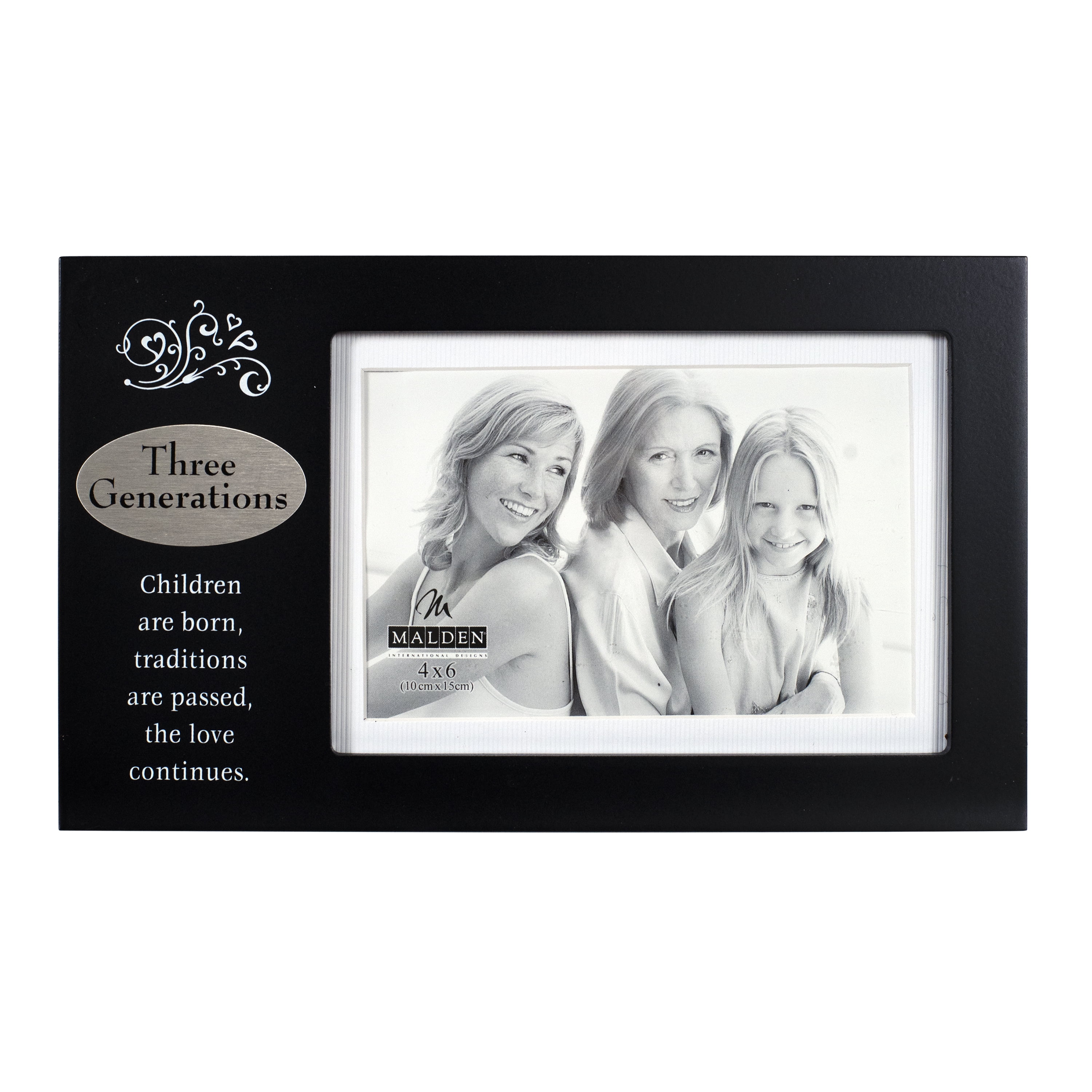 Malden International Designs Three Generations Wood 4x6 Tabletop Frame ...