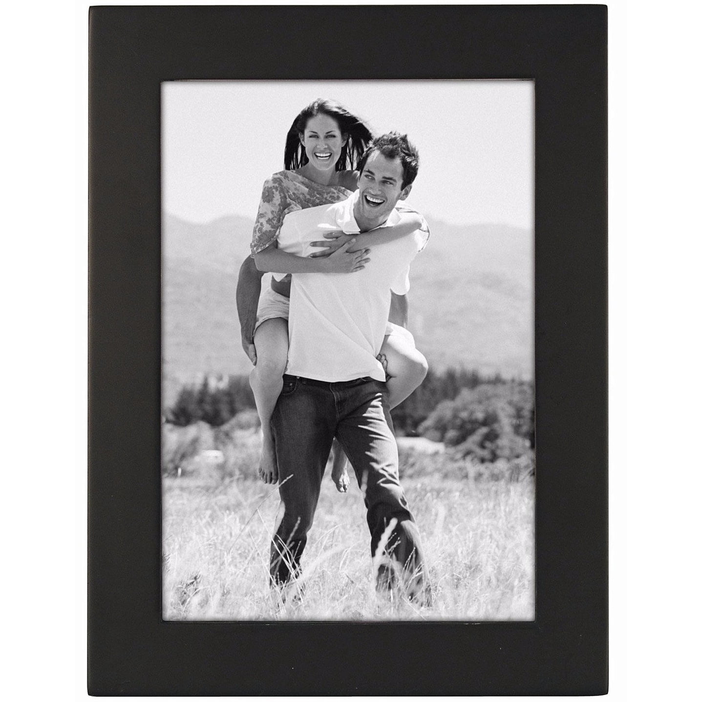 Malden Linear Black Wood 5x7 Frame - Walmart.com