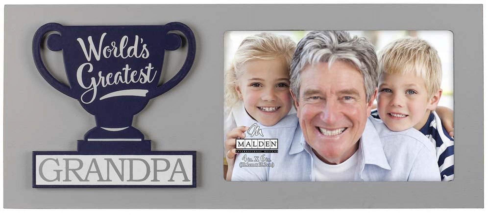 Malden 4x6 World's Best Grandpa Frame - Walmart.com