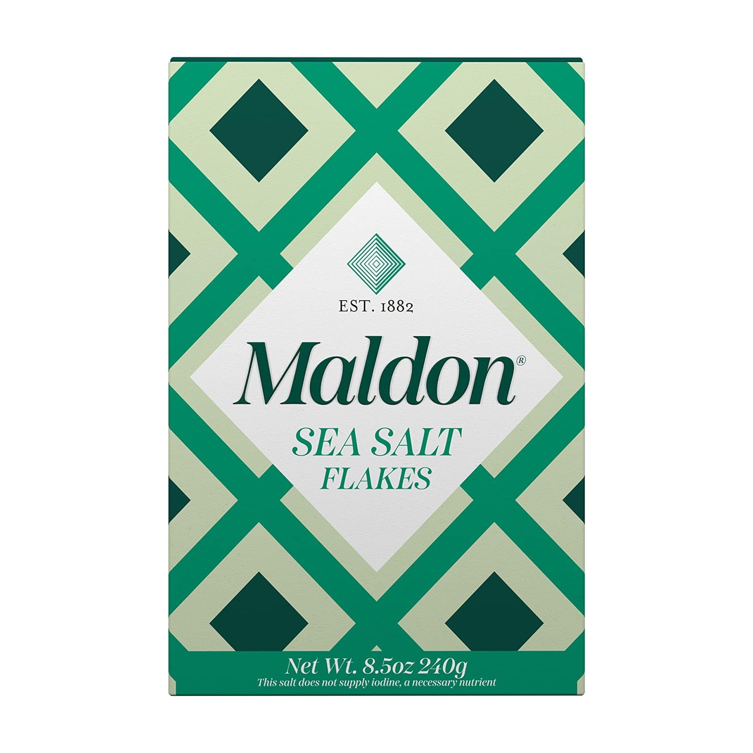Maldon Salt, Sea TWE5 Salt Flakes, 8.5 oz (240 g), Kosher, Natural ...